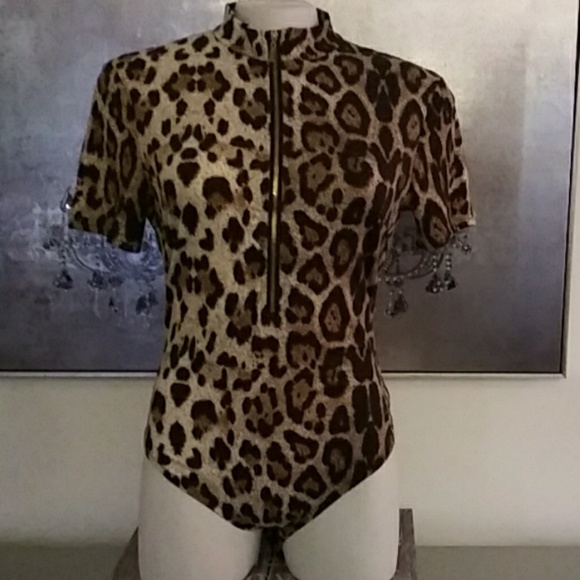Intimates & Sleepwear | New Leopard Print Bodysuit | Poshmark